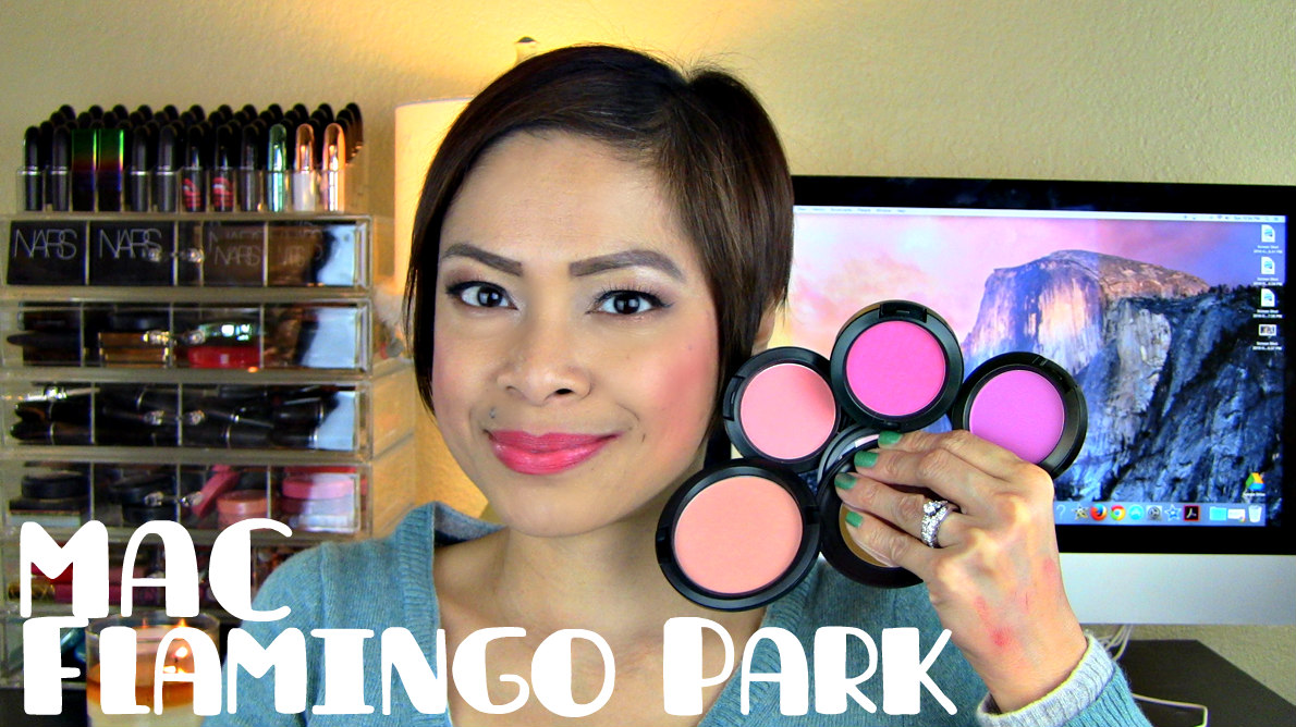 MAC Flamingo Park Swatches, Video Review - The Shades Of U