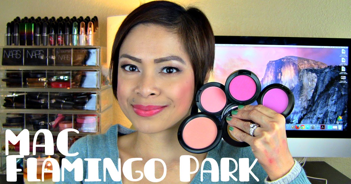MAC Flamingo Park Swatches, Video Review - The Shades Of U
