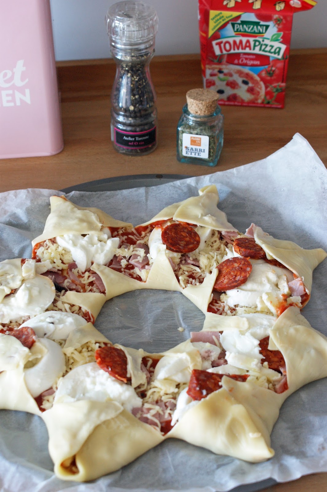 Afternoon Tea: Pizza couronne