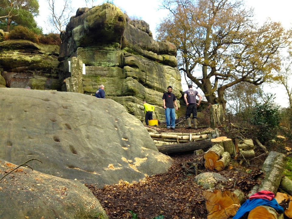 Southern Sandstone Climbs: A big turn out for Harrison's Rocks ...