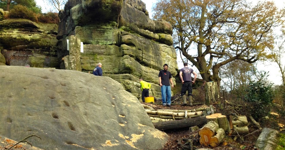 Southern Sandstone Climbs: A big turn out for Harrison's Rocks ...