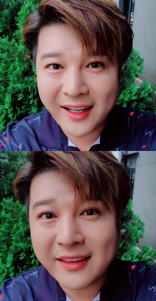 Shindong shows off his diet progress