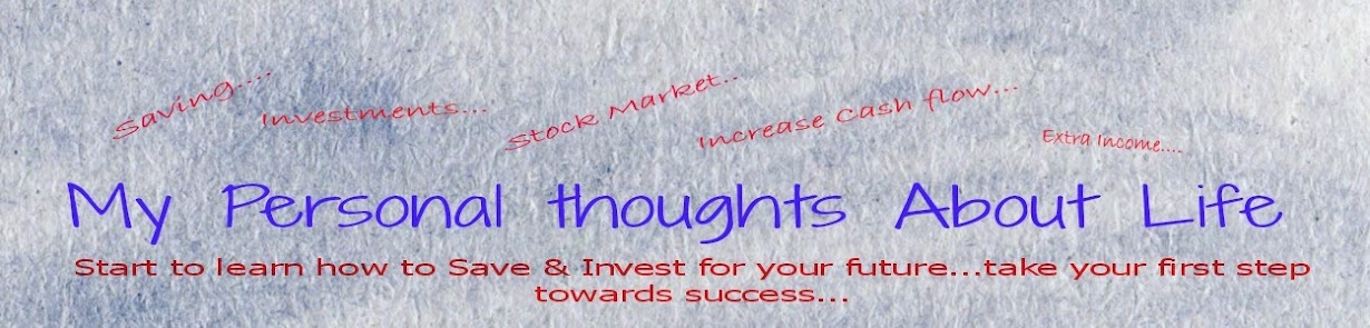 My Personal thoughts About Life