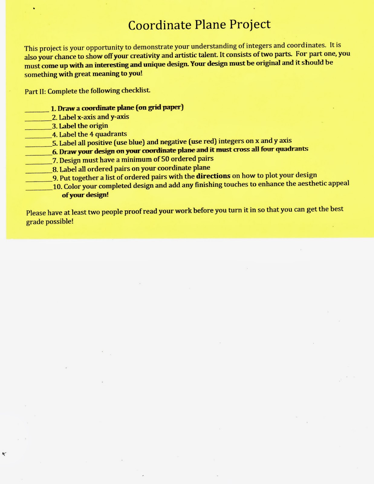 6th Math: March 2014