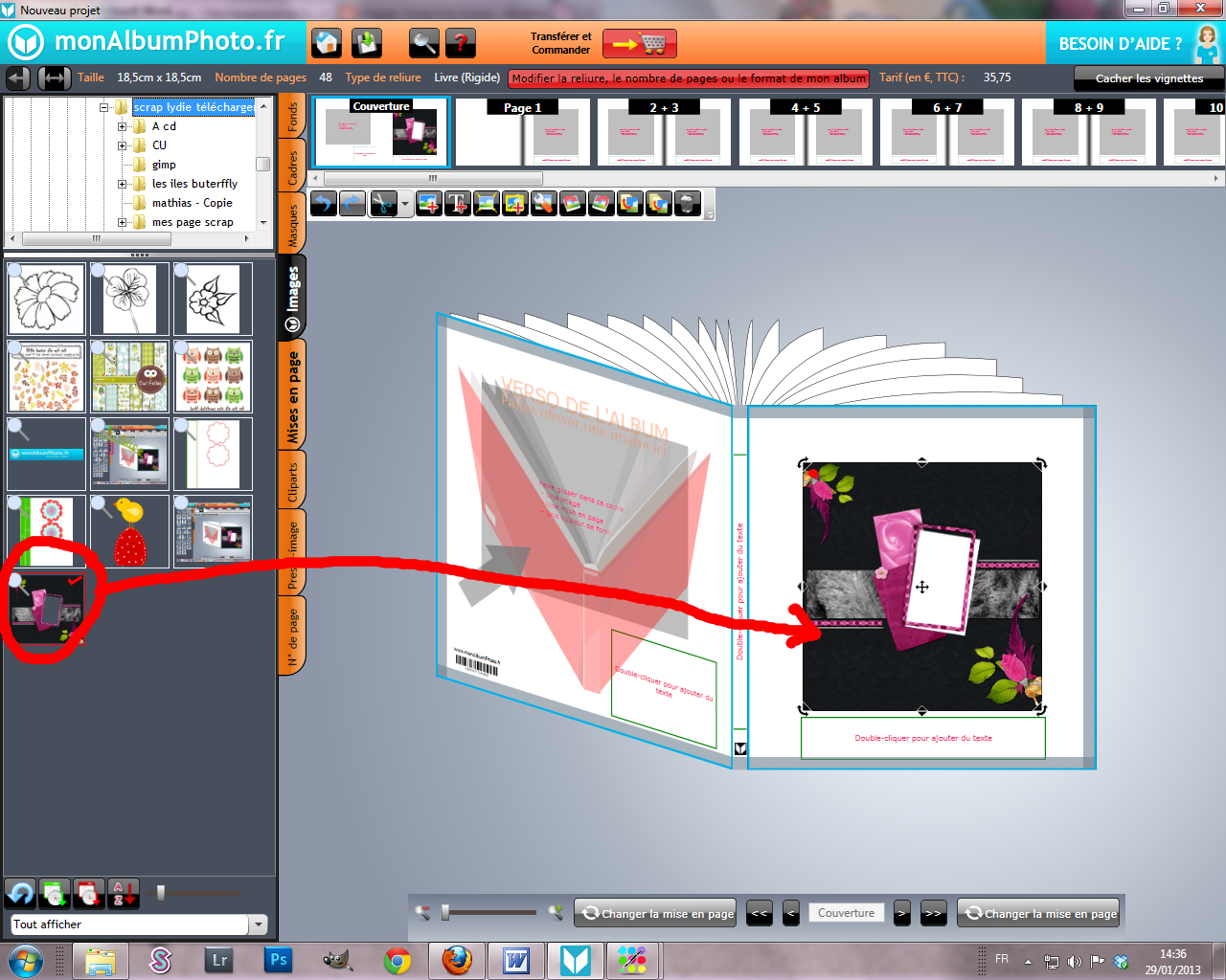Scrap Too Simple: TUTO POUR CREER UN ALBUM TOUT EN QP AVEC ...