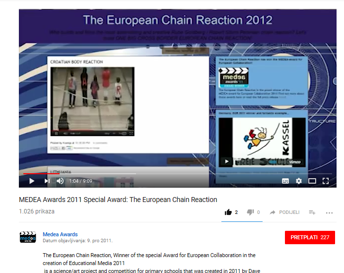 OSNOVNA ŠKOLA BARTULA KAŠIĆA ZADAR - eTwinning PROJECTS: our successes