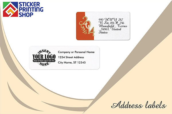 What is the importance of address labels and their quality in the market?