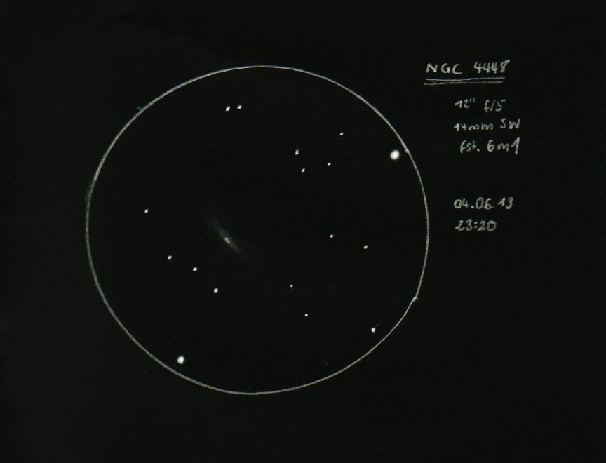 Taunus-Astronomie: Zeichnungen - Galaxien