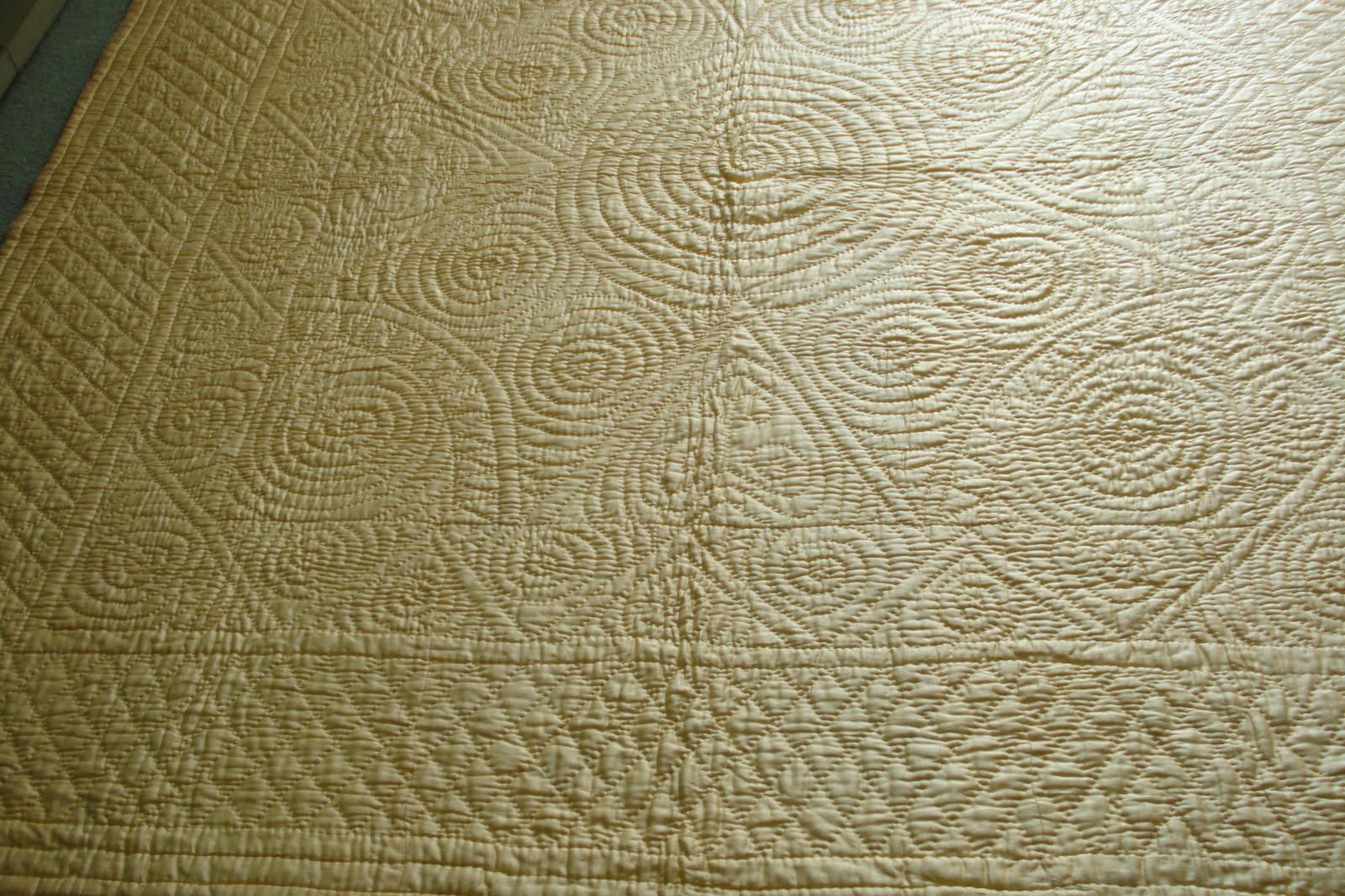 Welsh Quilts: Pink and Yellow Welsh Quilt