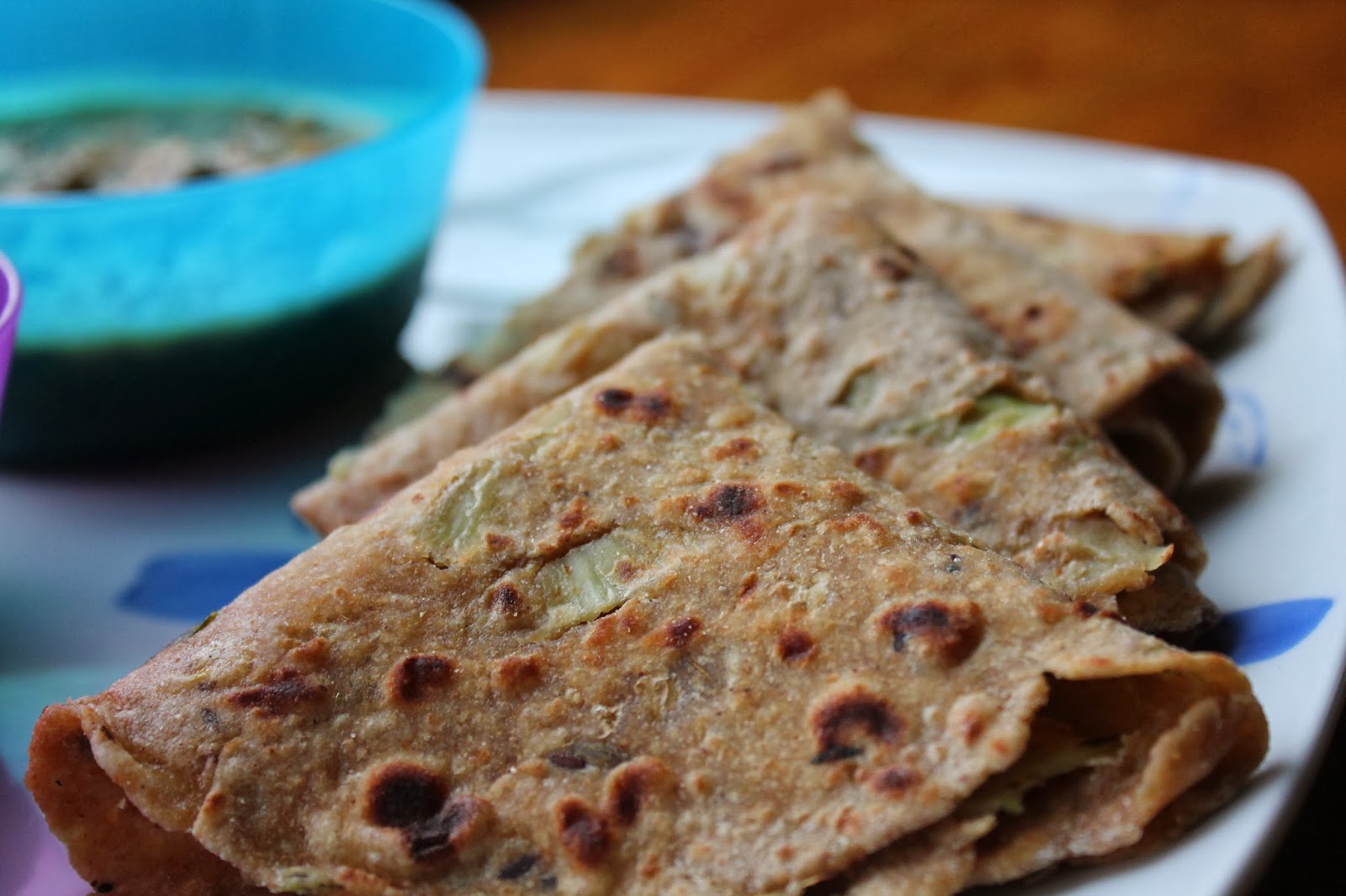 Sumee's Culinary Bites: Cabbage Paratha/ Patta Gobi Parantha/ Cabbage ...