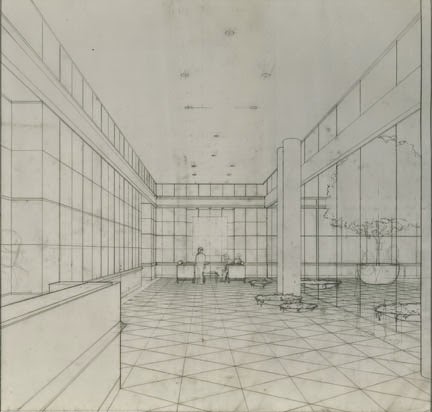 Beyond Architectural Illustration: Perspective - One Point Perspective ...