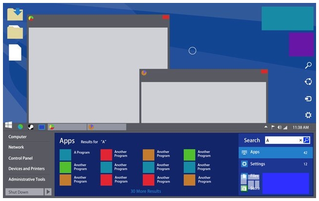 Another concept Windows 9 - Microsoft | Sofware