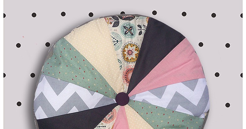 Le Cottonet ® : Almohadones Redondos tipo Patchwork