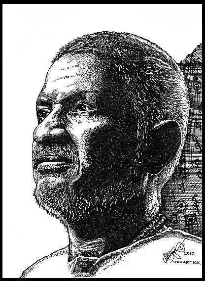 CHENNAI Animation Artist ANIKARTICK SKETCHES: ILAYARAJA Famous Known as ...