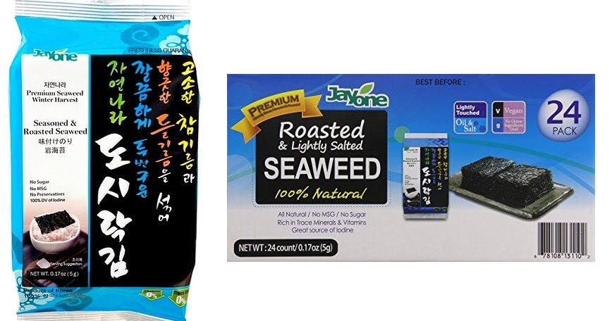 24 Packs of Jayone Seaweed, Roasted and Lightly Salted $6.63 + Free ...