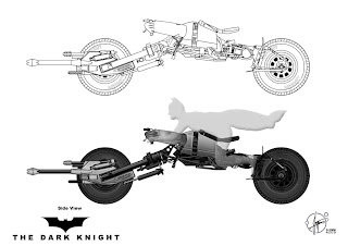 The Dork Review: Rob's Room: Batmobile Blueprints & Schematics (mostly)