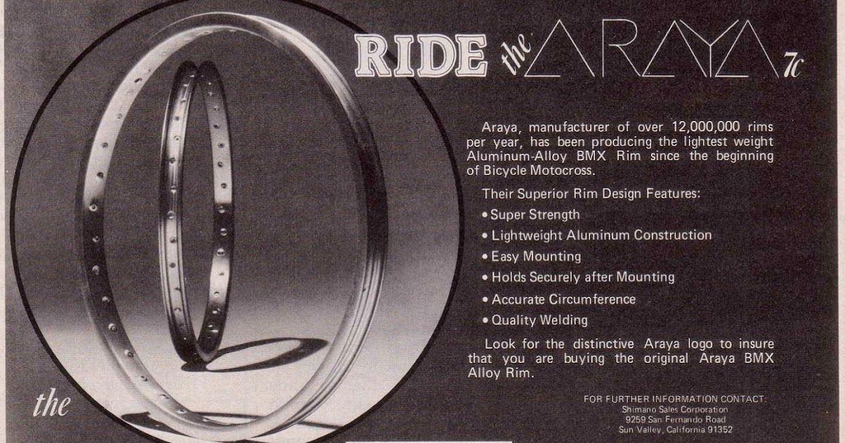 ARAYA 7C Rims