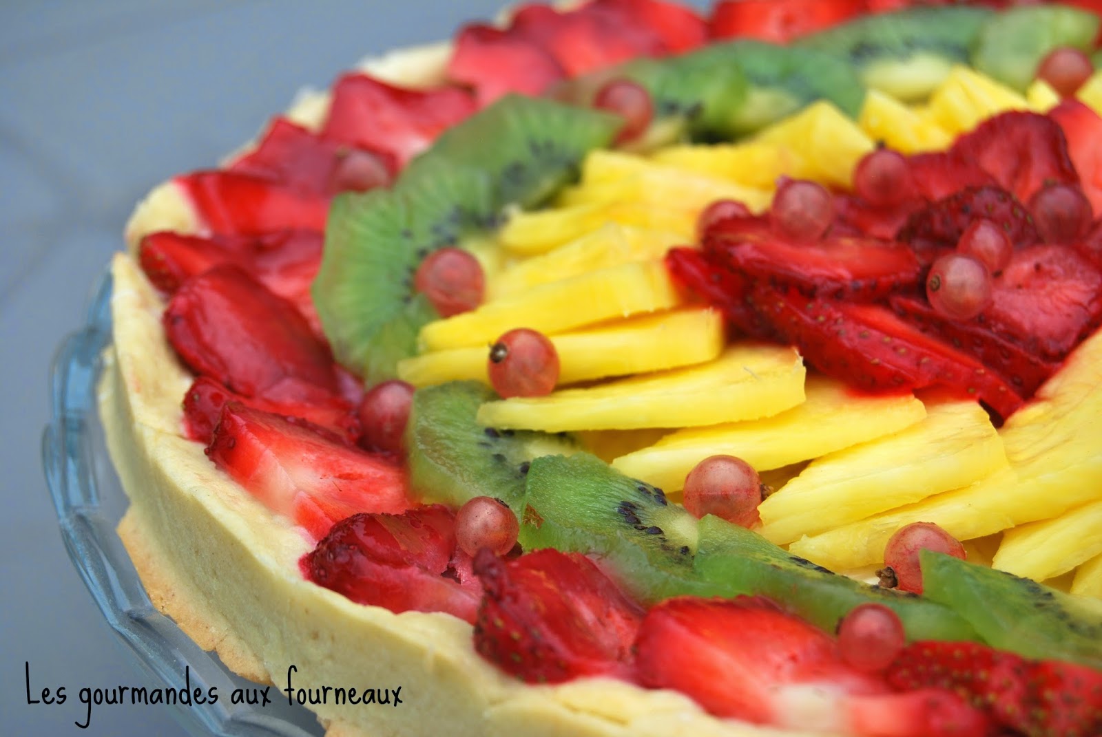Les gourmandes aux fourneaux: Tarte aux fruits et au chocolat blanc