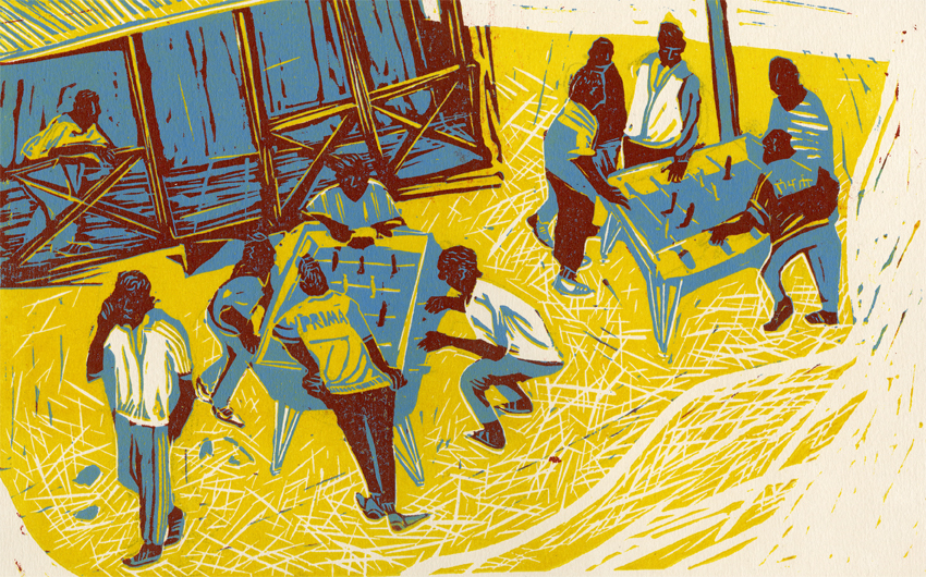That's Inked Up: James Albon, a Traveling Printmaker