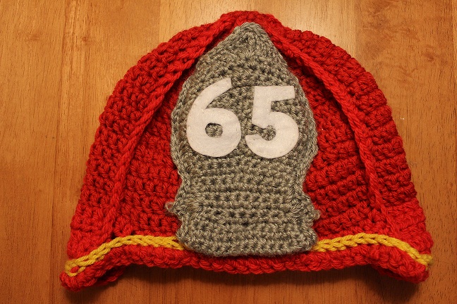 Raediant Crochet: Firefighter Hat