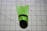 Arts and Crafts for your American Girl Doll: Fins for American Girl Doll