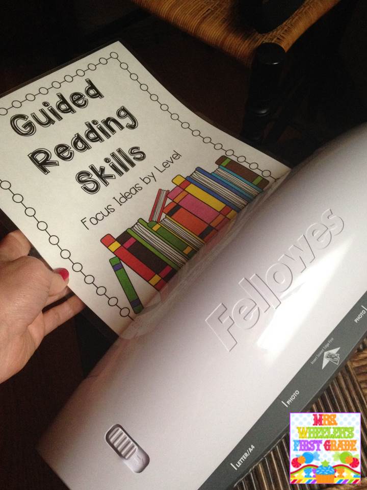 Mrs. Wheeler's First Grade Tidbits: Guided Reading BUNDLE: Summer Prep