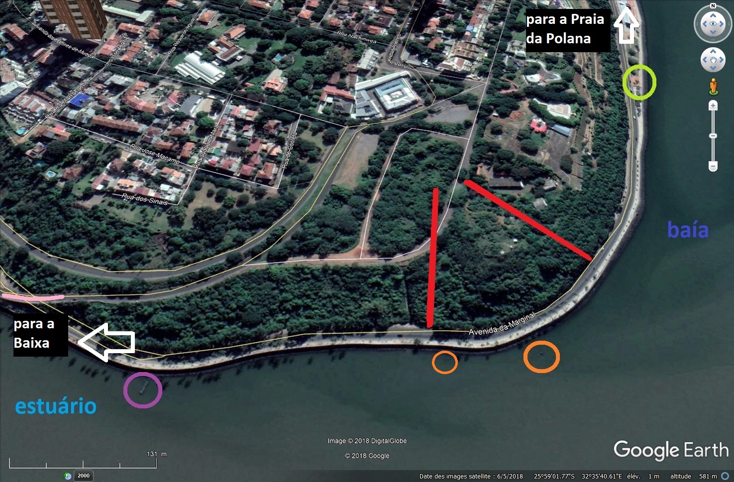 Evolução da marginal de Maputo - de c. 1910 aos tempos recentes (3/5)