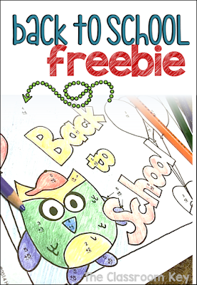 I Teach Second: 2nd Grade Teaching Resources: Back to School FREEBIE