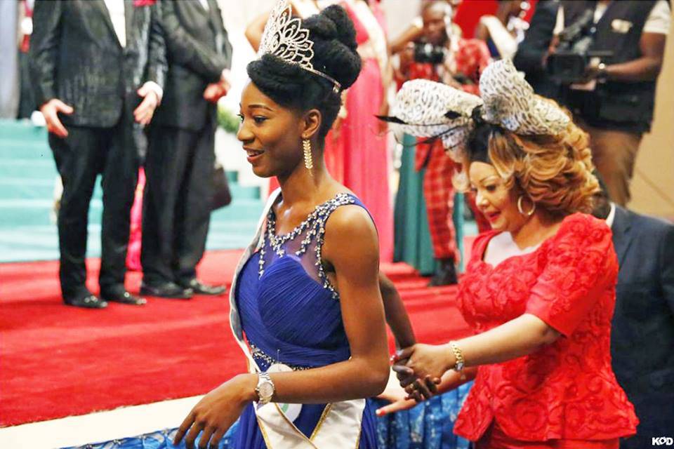 First Lady Chantal Biya crowns Misss Cameroon 2015! - Beta Tinz