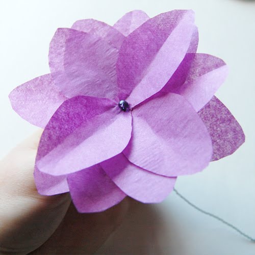 The Craftinomicon More Tissue Paper Flowers The Craftinomicon More Tissue Paper Flowers