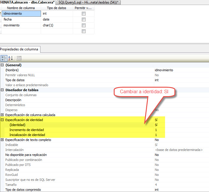 infotutoriales: PowerBuilder: Trabajando con columna identidad - Sql Server