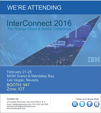 Meet us @ Interconnect - Asset Reliability