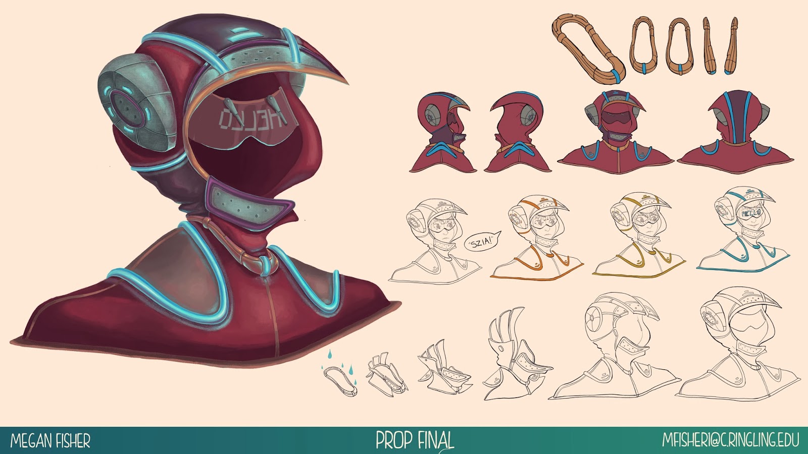 Megan Fisher: Visual Development Prop Design