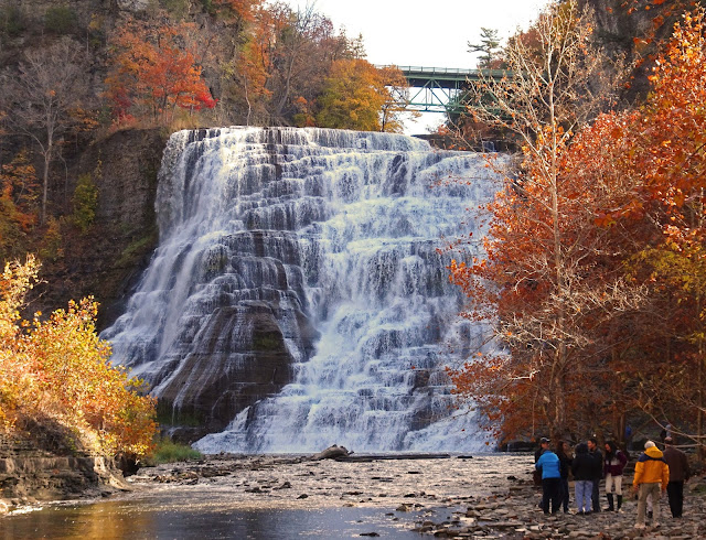 Joe's Retirement Blog: Ithaca Falls, Ithaca, New York, USA
