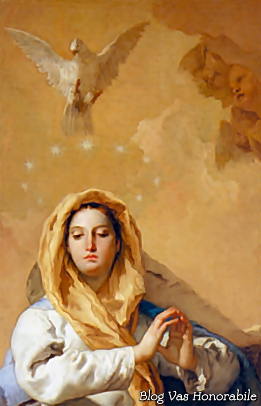 Virgem Maria dulcíssima, Esposa do Espírito Santo