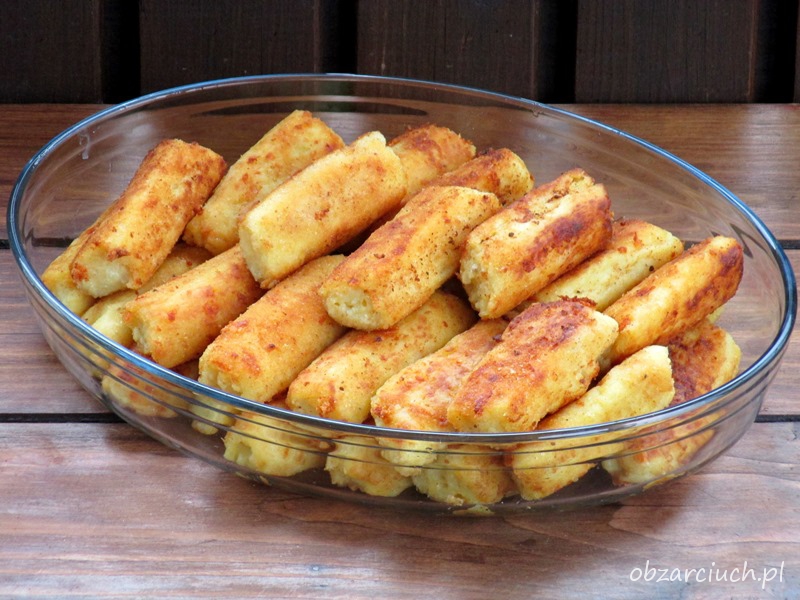 Paluszki serowo - ziemniaczane - Obżarciuch