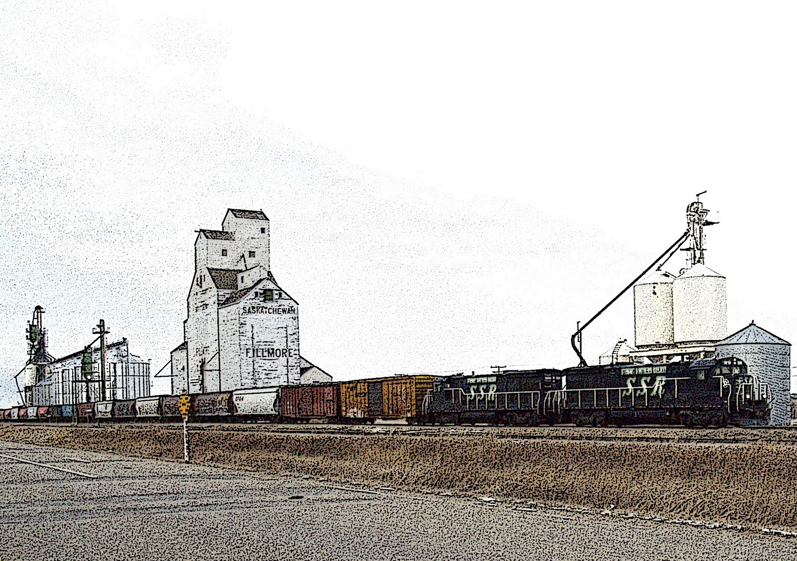 Peter's Photo Odyssey: Image of Saskatchewan.. Grain Elevators ...