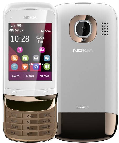Gagdet Guru: Nokia C2-03: Touch screen enabled feature phone slider ...