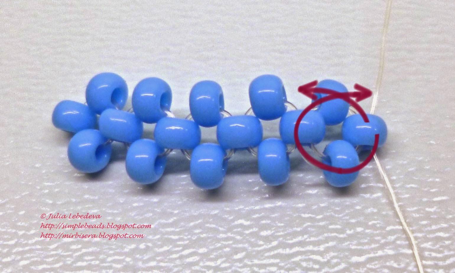 Beading for the very beginners: Basics of Right Angle Weave. Part 1 ...