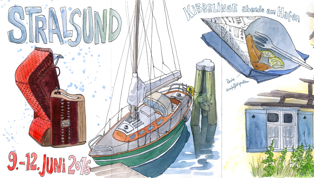 Urban Sketchers Germany: Stralsund