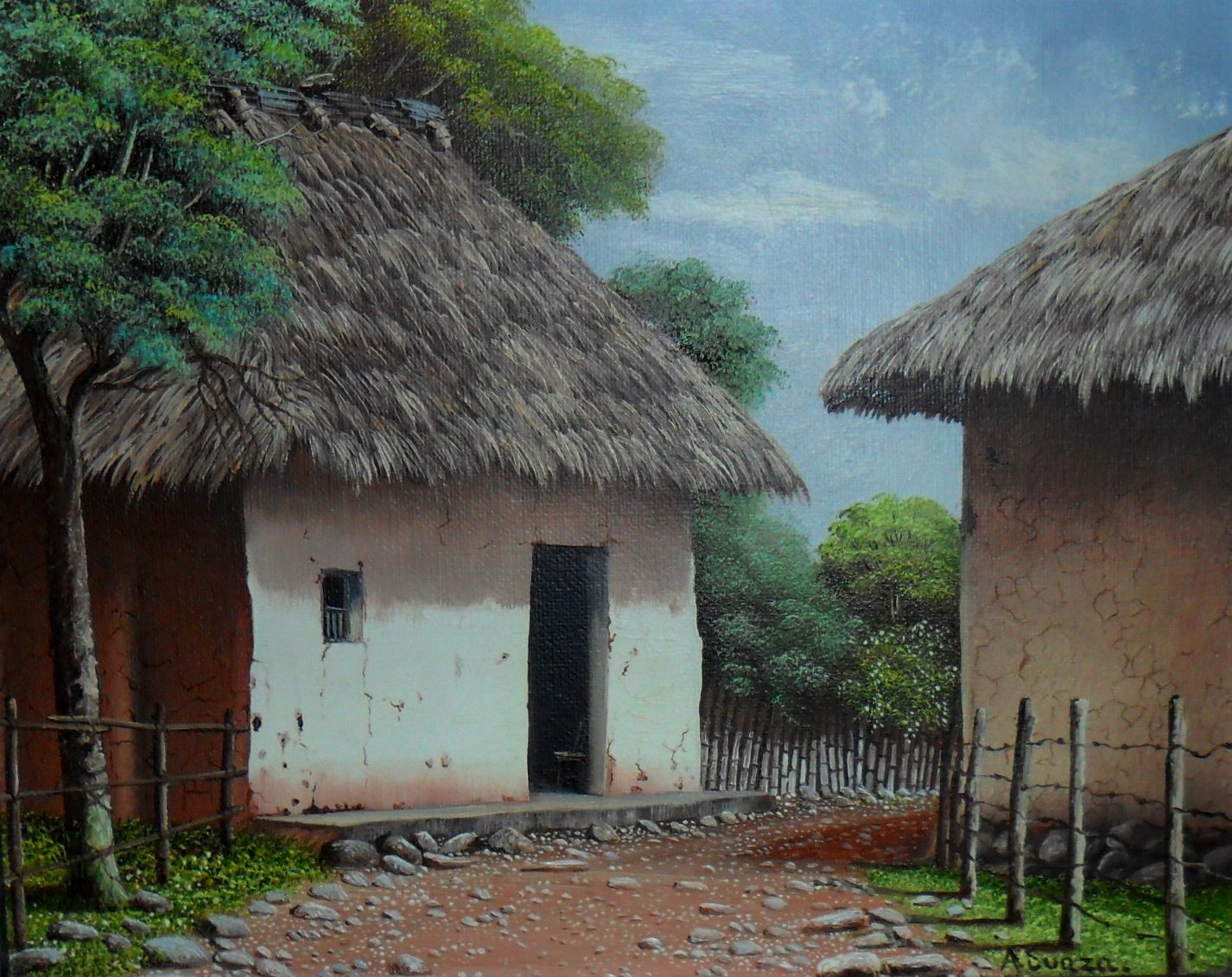 Arte y Actividad Cultural: RANCHOS AL OLEO