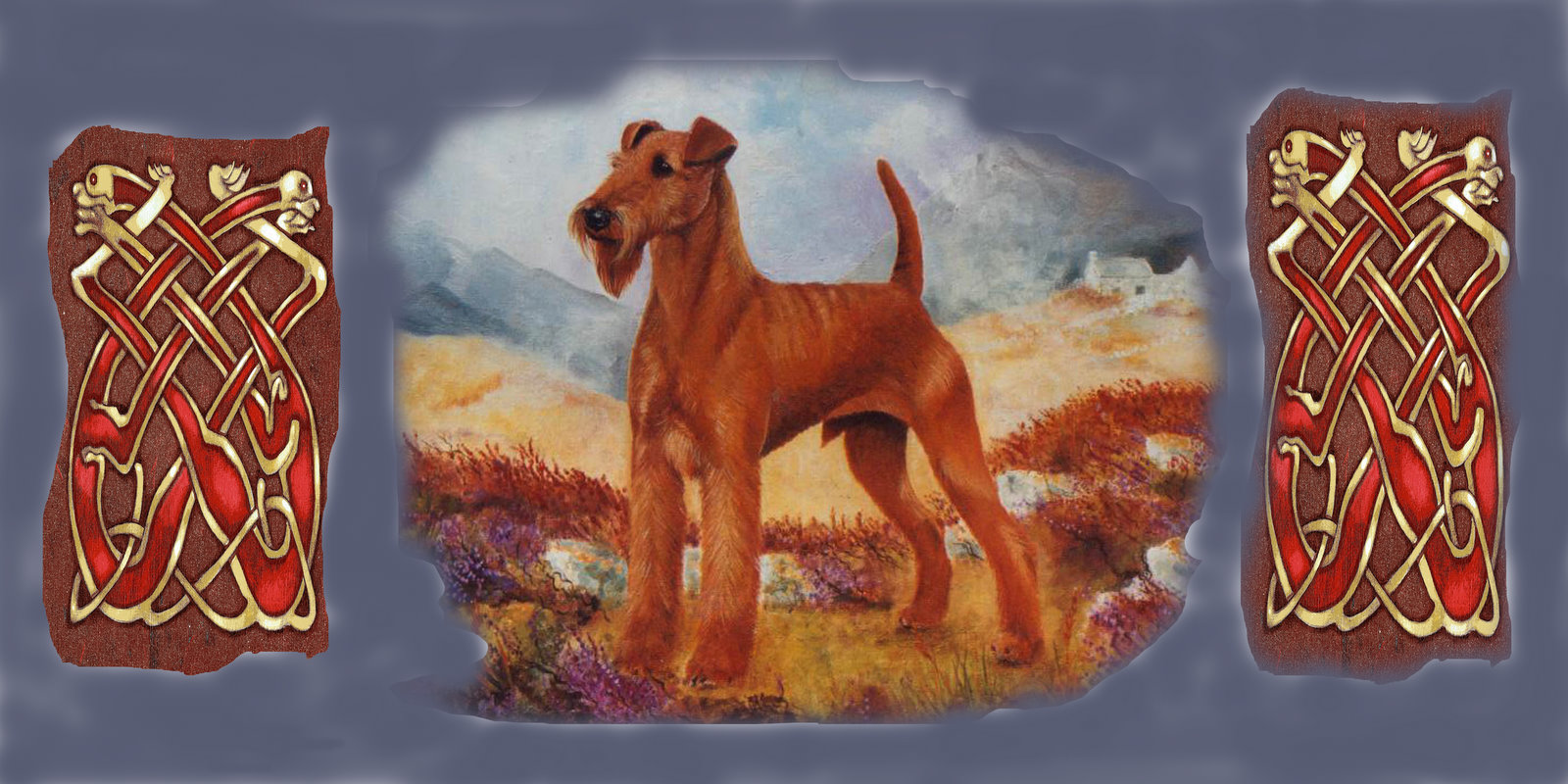 My Celtic Dogs: celtic dog designs by Louisa Nally