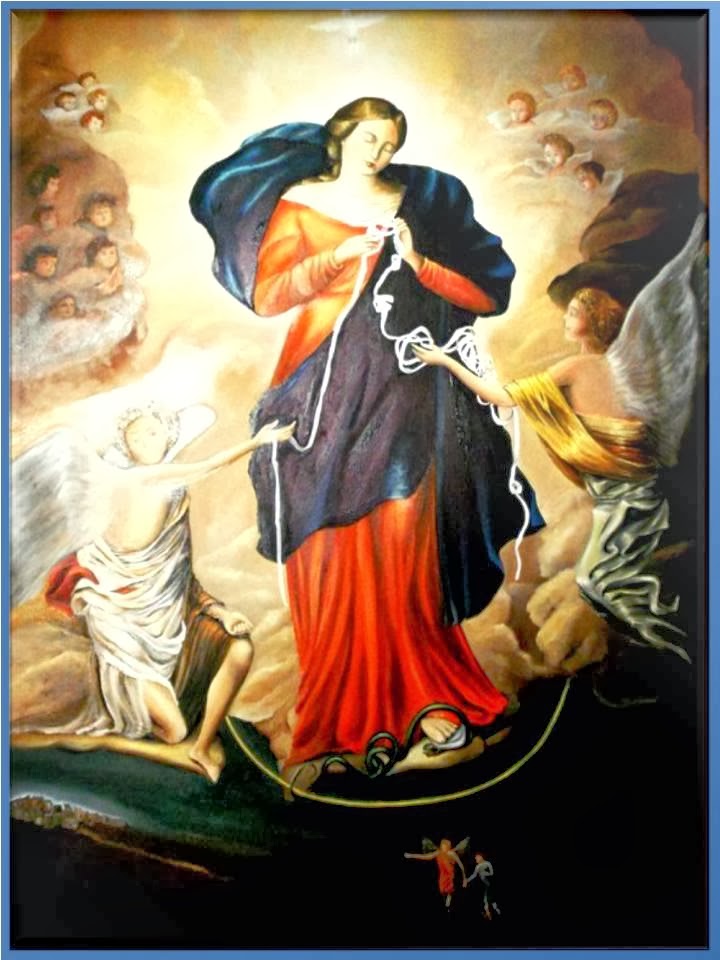 ORACION A LA VIRGEN DESATA NUDOS PARA AMOR, DINERO, TRABAJO, SALUD ... ORACION A LA VIRGEN DESATA NUDOS PARA AMOR, DINERO, TRABAJO, SALUD ...