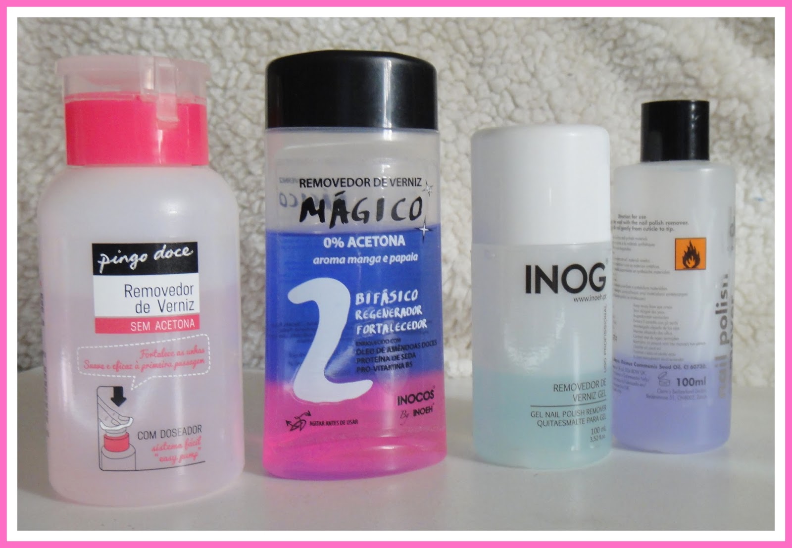 Removedores de Verniz - Must Be...Pink!