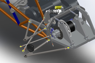 Duke University Motorsports: Suspension packaging