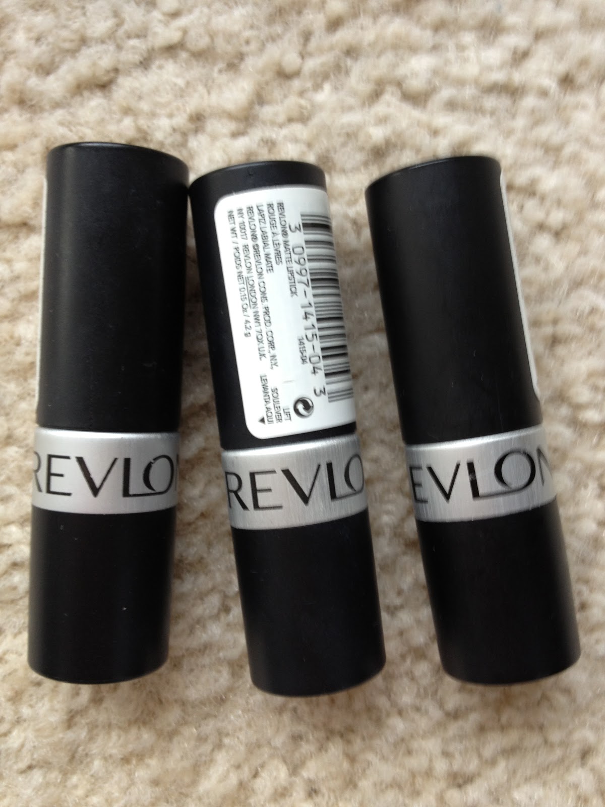 Kozmetik Denizi: Revlon Matte Serisi Mat Rujlar