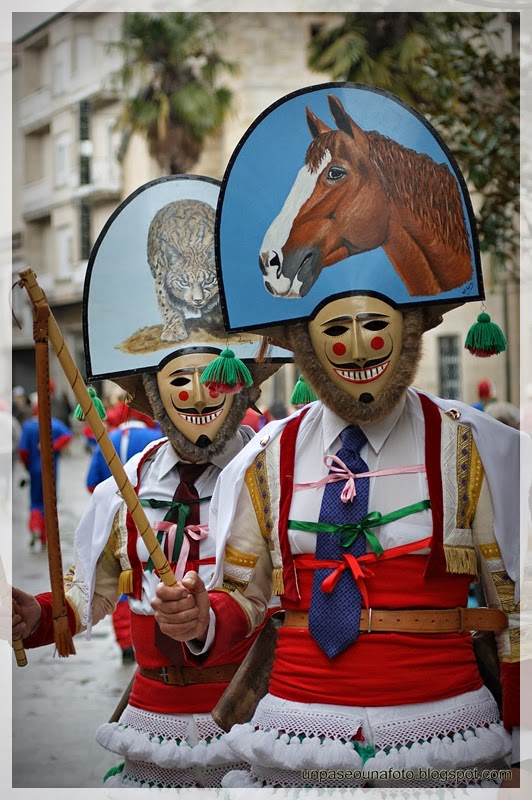 Un paseo,una foto: Entroido de Verín : os CIGARRÓNS (Ourense)