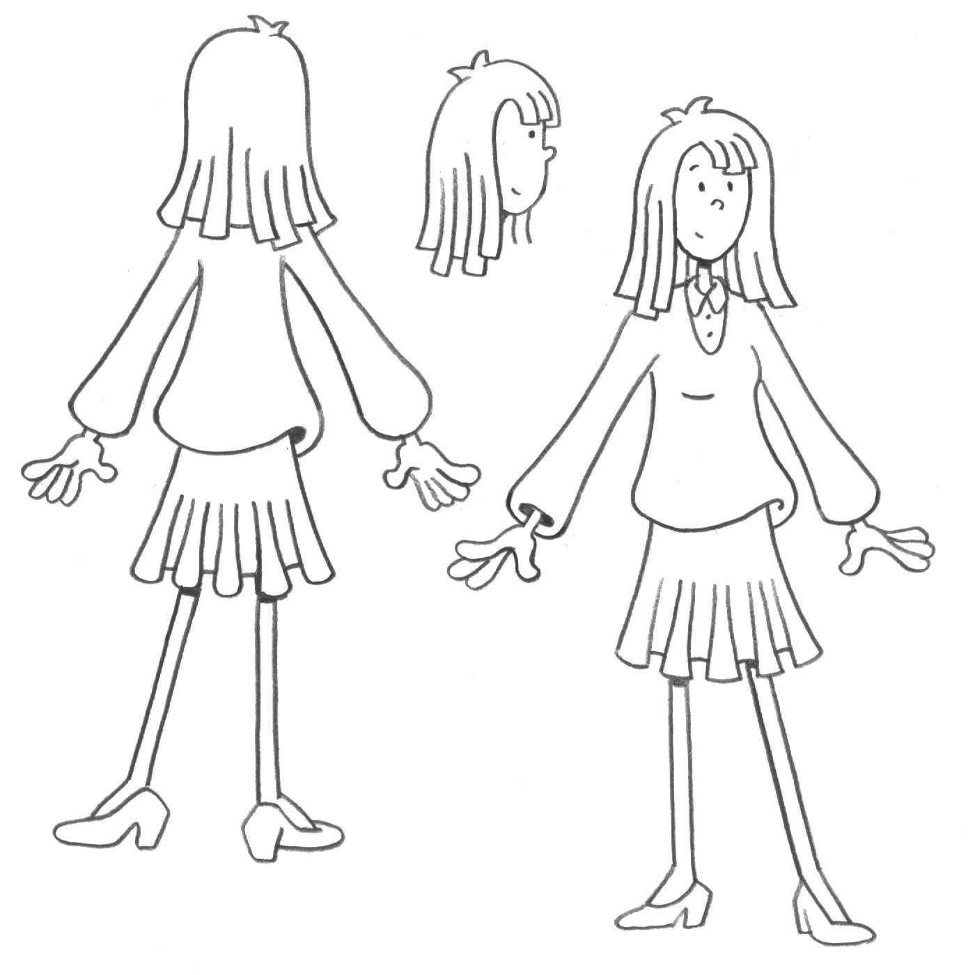 warburtonlabs: THE PEPPER ANN FINALE CHARACTER DESIGNS