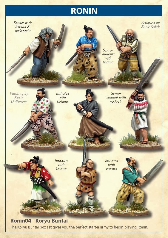 Darkpanzer TIMES: Ronin: Miniaturas de Samurais - Perry Miniatures