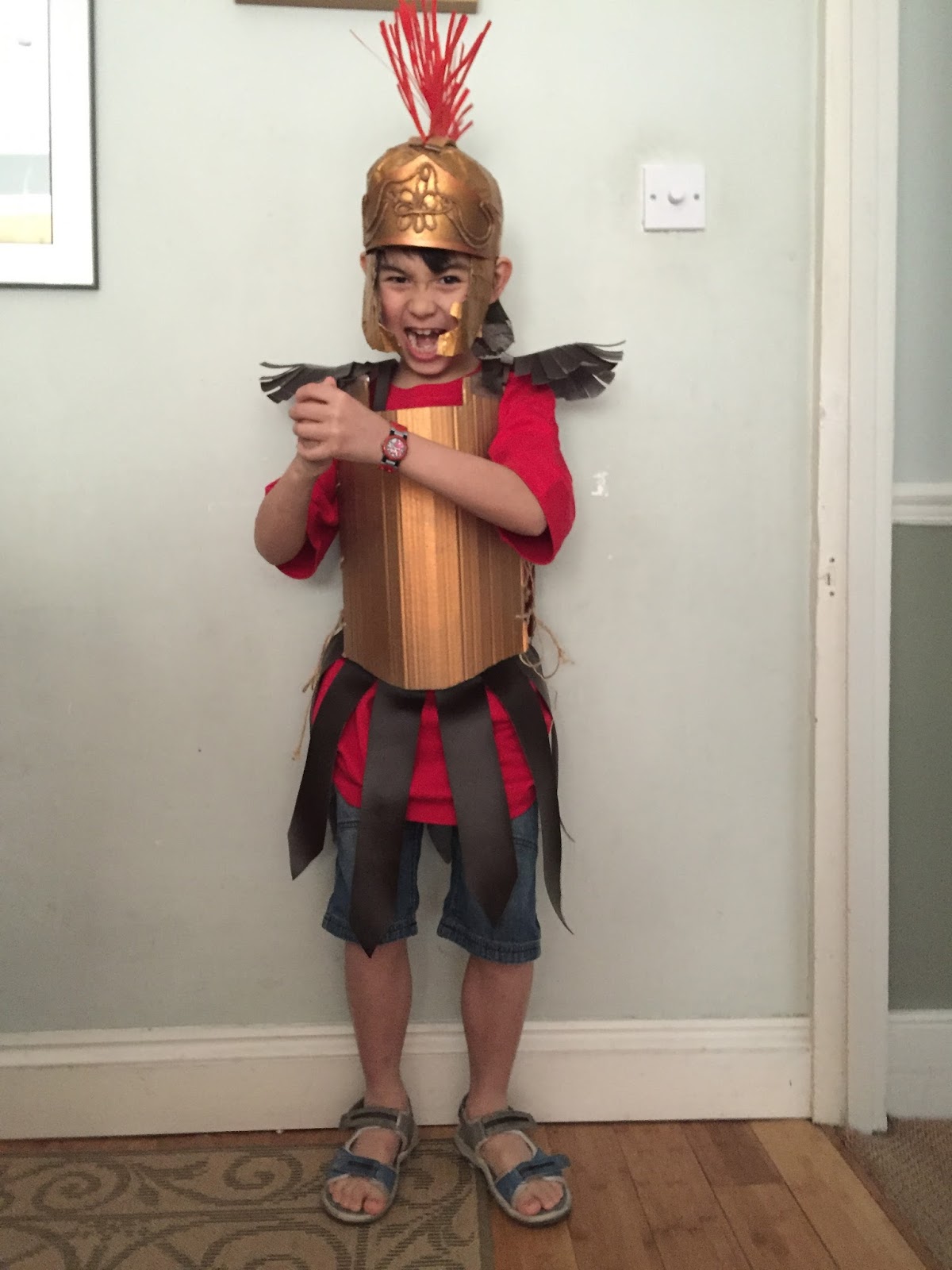 The Sewcial Media: How to Make Roman Helmet and Costume Key Stage 2 ...